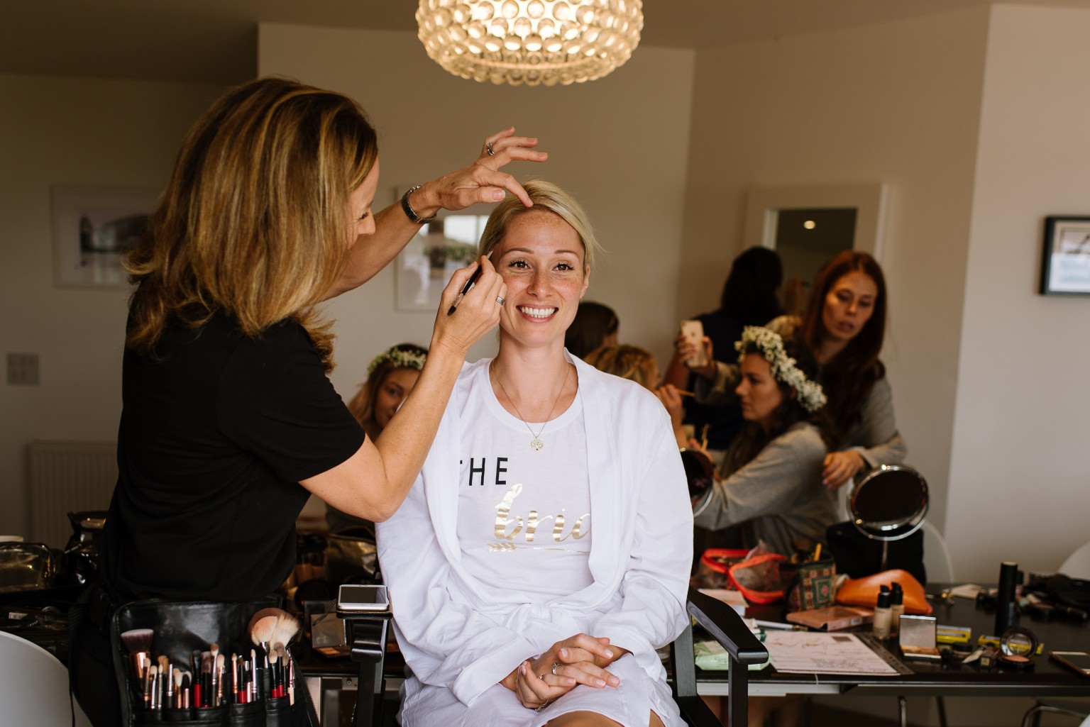 Zoe & TJ’s Autumn Wedding – Salcombe, Devon. | Fiona Miller Makeup Artist